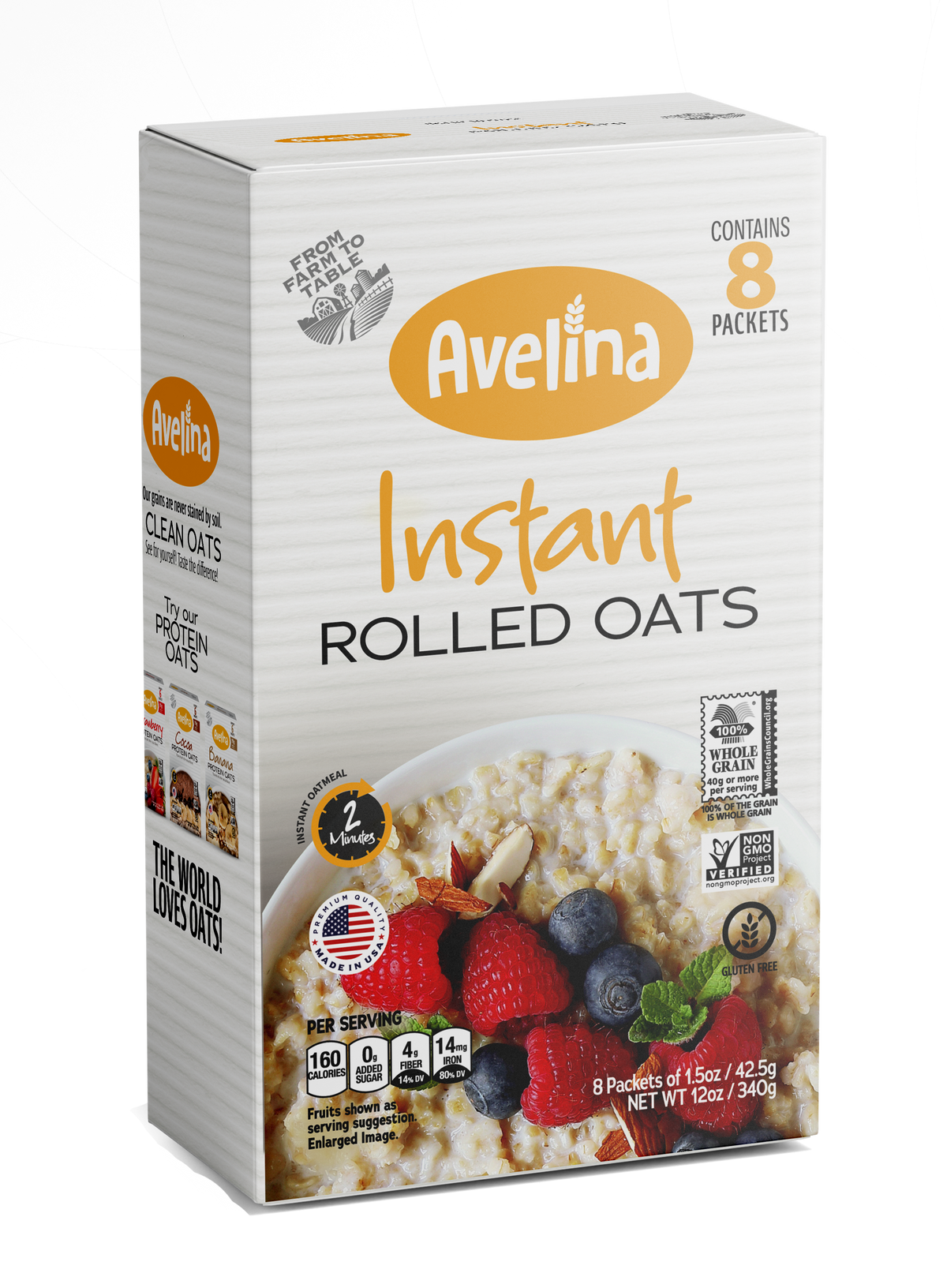 Instant Rolled Oats – Avelina